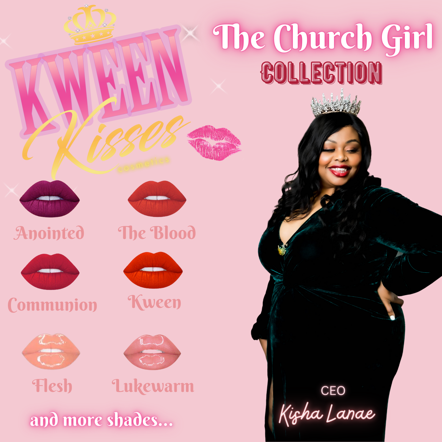 Church Girl Collection. – Kween Kisses Cosmetics